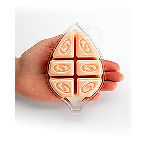 Shortie's Candle Company Autumn Splendor Natural Soy Wax Melts - 1 Highly Scented 3 Oz. Bar - Made with 100% Soy and Essential Fragrance Oils - Phthalate & Paraffin Free, Vegan, Non-Toxic