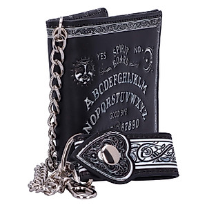 Nemesls Now Spirit Board Wallet, Embossed Ouija Design, Occult-Themed, 18.5cm