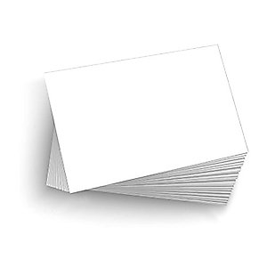 50 Blank 5"x7" Heavy Duty 14pt Index Cards, Postcards
