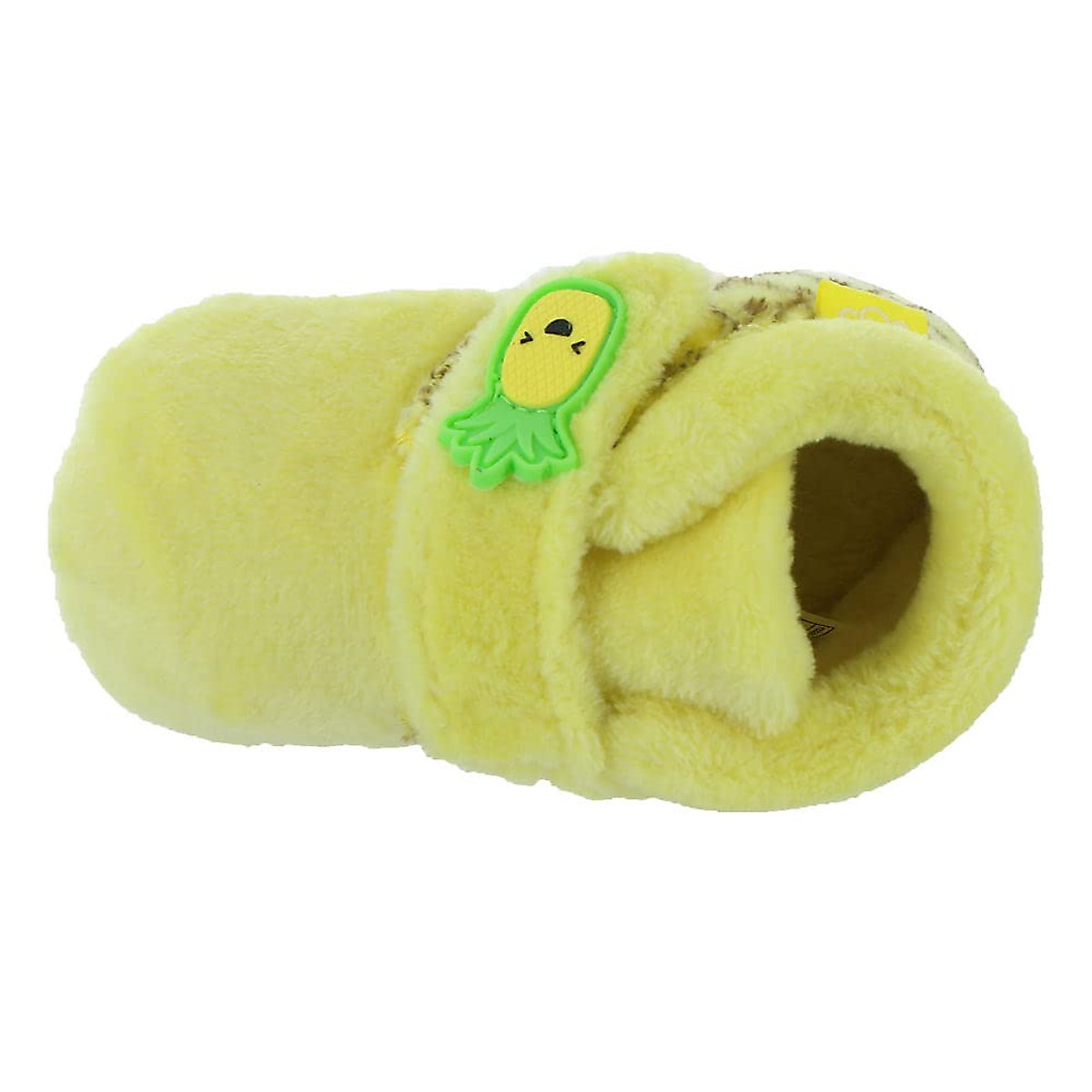 UGG Unisex-Baby Bixbee Pineapple Stuffie Boot, Pineapple-yellow, 2-3 Infant
