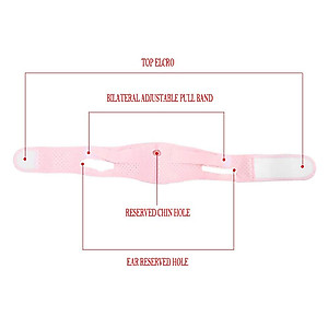 Face Lifting Belt, Double Chin Reducer, Facial Intense Lifting Slim Belt Double Chin Strap, Skin Care Chin Lifting Firming Strap Reducing Belts for Women