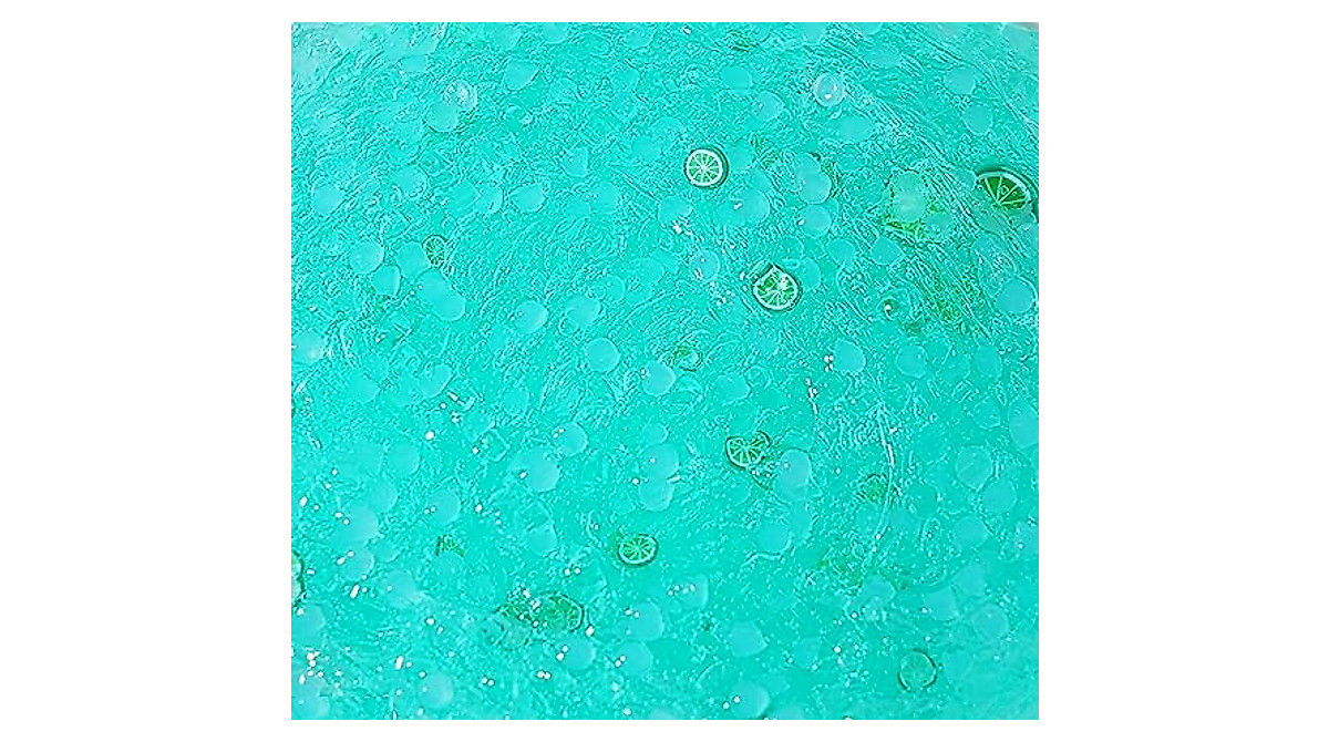 Premade Green Clear Slime - Large Capacity Crystal Slime Kit for Kids