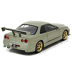 Greenlight 19033 1999 Nissan Skyline GT-R R34 1:18 Scale Die Cast Replica