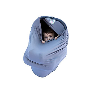 Snuggle Shield® Cover Air Filtering Infant Cover - Grey