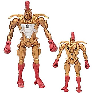 HUINENGYUAN 8Pcs/Set 13cm Action Figures Toys Real Steel Atom Movie Zeus Twin Cities Midas Doll Model Anime Robot Model Toys Chilren Gift