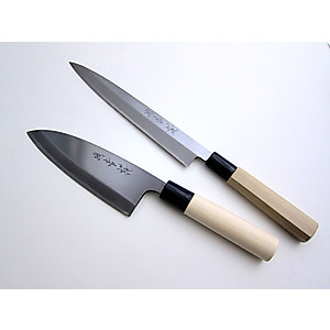 Kitchen knife set kitchen knife set Dottokomu willow blade knife, two "bright sound Sakura" (Akane Suzaku et al.) Left-handed (japan import)