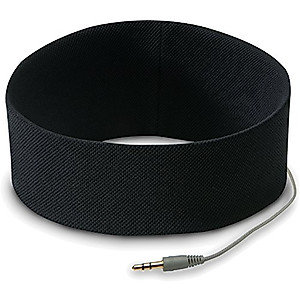 AcousticSheep RunPhones Classic Headphones (Swift Black, Medium)