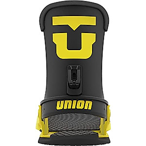 Union Cadet Pro Kids Snowboard Bindings Electric Yellow Sz M (6-7.5)