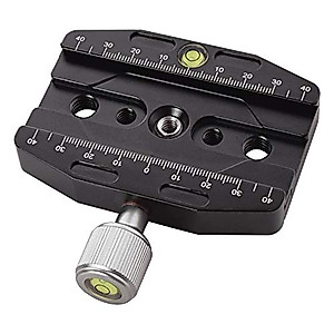 Fotoconic CL-90N Quick Release Clamp with arca Swiss clamp Plate Aluminum Alloy for Tripod or Monopod Compatible