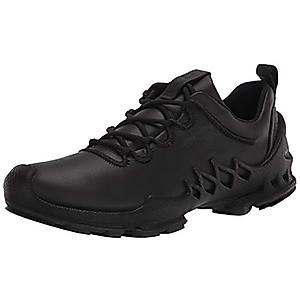 ECCO womens Biom Aex Luxe Hydromax Water-resistant Sneaker, Black, 8-8.5 US