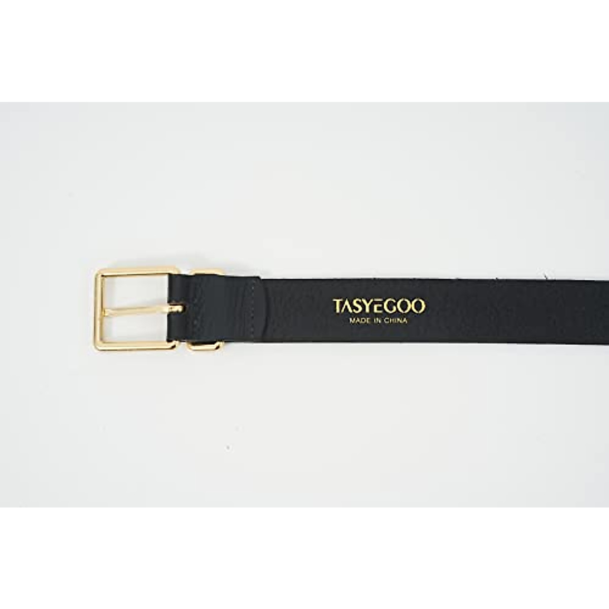 TASYEGOO Vintage Ladies Belt with handmade pleated (S)