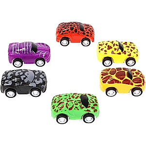 Pre-Filled Easter Eggs with Mini Pull Back Toy Cars (2.5 In, 24 Pack)