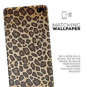 DesignSkinz Vibrant Leopard Print V23 Protective Vinyl Decal Wrap Skin Cover Compatible with The Samsung Galaxy S20 (Screen Trim & Back Glass Skin)