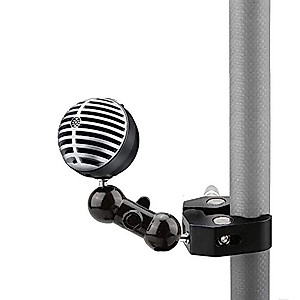 Microphone Clip, Mic Clamp Mount Holder compatible with Shure sm58 sm48 sm81 sm57 Mic, MV5,MV51,PGA52,Sennheiser E835,E945 E935,Nady DM-80 DM-70 Drum,Blue Yeti USB S X Nano microphones