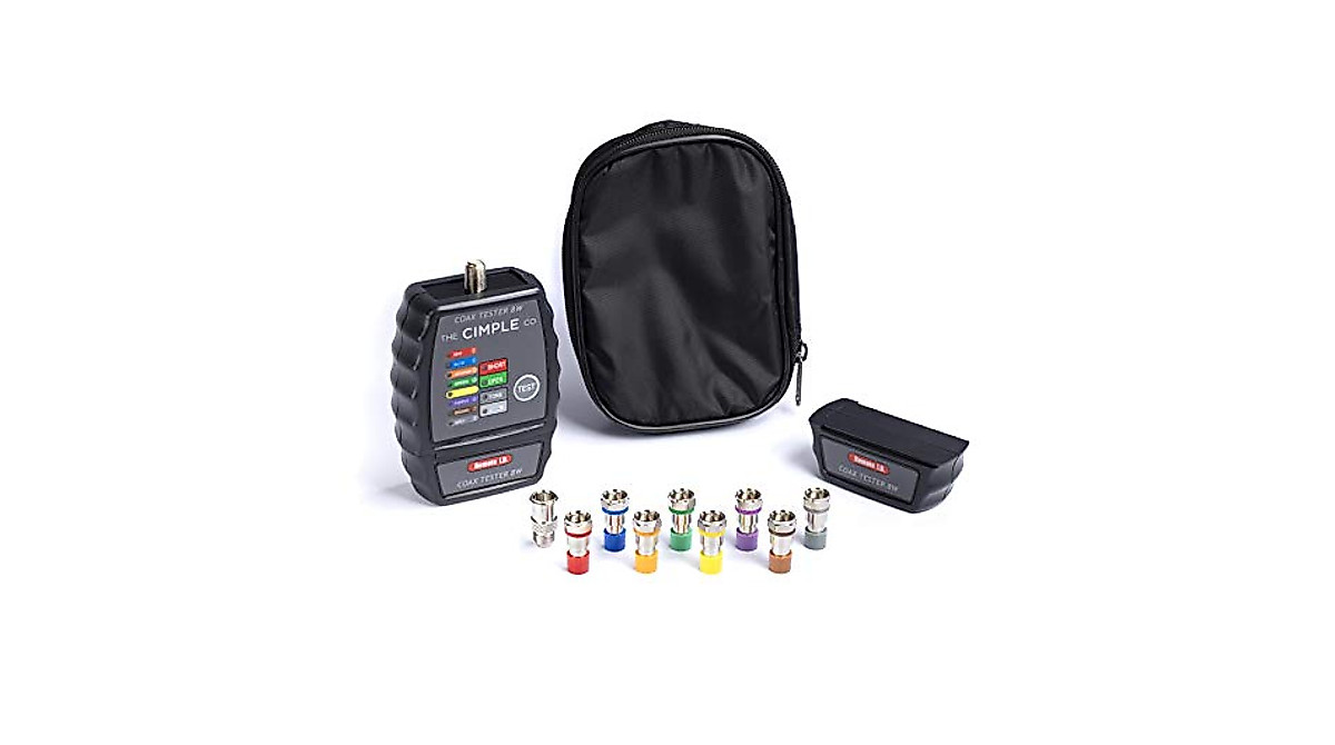 8 Port Coax Cable Mapper & Tester - CIMPLE CO