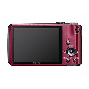 Sony Cyber-Shot DSC-HX7V 16.2 MP Exmor R CMOS Digital Still Camera with 10x Wide-Angle Optical Zoom G Lens, 3D Sweep Panorama, and Full 1080/60i HD Video (Red)