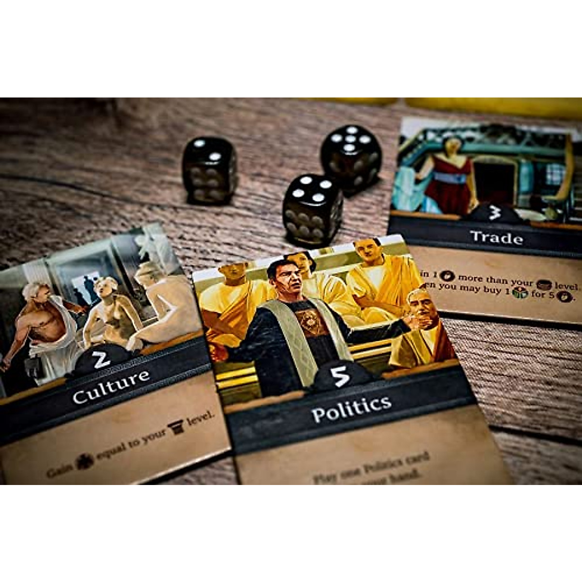 Iello: Khora, Rise of an Empire, Race to Development Game, Develop your City Faster and Better than Your Opponents, 2 to 4 Players, 75 Minute Play Time, For Ages 14 and up