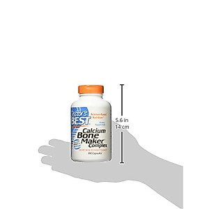 Doctors Best Calcium Bone Maker Complex, 180 Caps