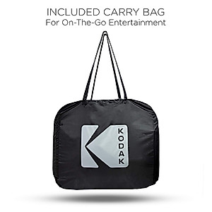 KODAK Inflatable Outdoor Projector Screen | 14.5 Feet, Blow-Up Screen for Movies, TV, Sports Games & More | includes Air Pump, Storage Carry Case, Stakes, Repair Patches