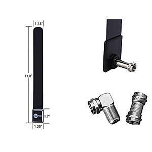 Clear TV Key Clear TV Digital Indoor Antenna HD TV Free TV Digital Receive Satellite TV Indoor Antenna Ditch Cable As Seen on TV