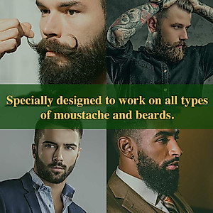 Clubman Moustache Wax Hang Pack, Neutral Color 0.5 oz x 3 packs