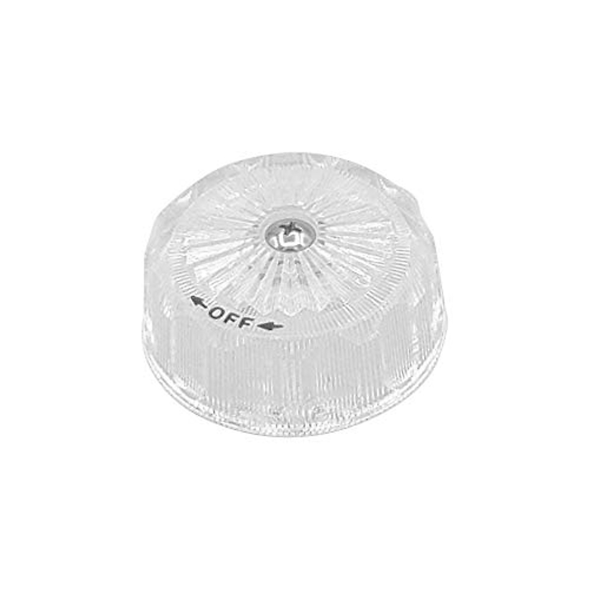 Avalon Shower Volume Control Handle, Mixet Tub and Shower Knob Replacement, Clear Acrylic