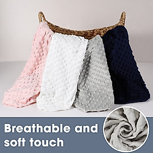 4 Pack Changing Pad Cover Soft Dots Plush Changing Table Covers Breathable Changing Table Sheets Cover Wipeable Changing Pad Covers Suit for Baby Boy and Baby Girl