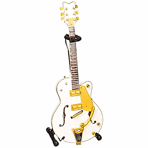 AXE HEAVEN BS-091 Brian Setzer White Hollow Body Mini Guitar