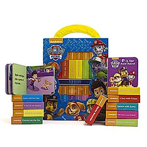 Nickelodeon Paw Patrol Chase, Skye, Marshall, and More! - My First Library Board Book Block 12-Book Set - PI Kids