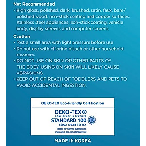 VIXUM CLEAN Miracle Eraser Original Cleaning Pads, White, Shoe, Kitchen, Bathroom and Shower Cleaner, 50 Count