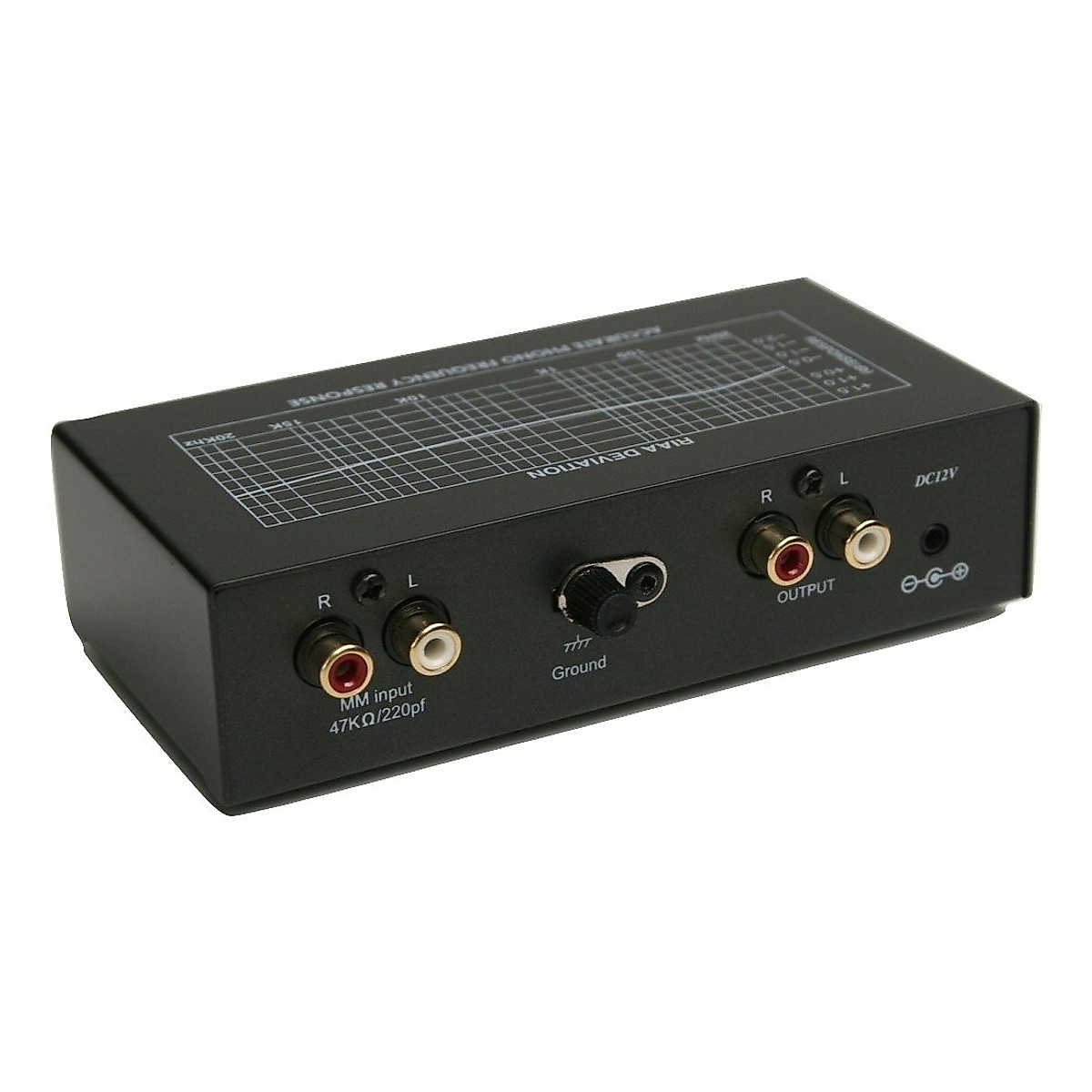 Technolink TC-750 Audiophile RIAA Phono Preamp, 85dB S/N, Black or Silver, Your Choice (Black w/ 1000mA Adaptor Upgrade)