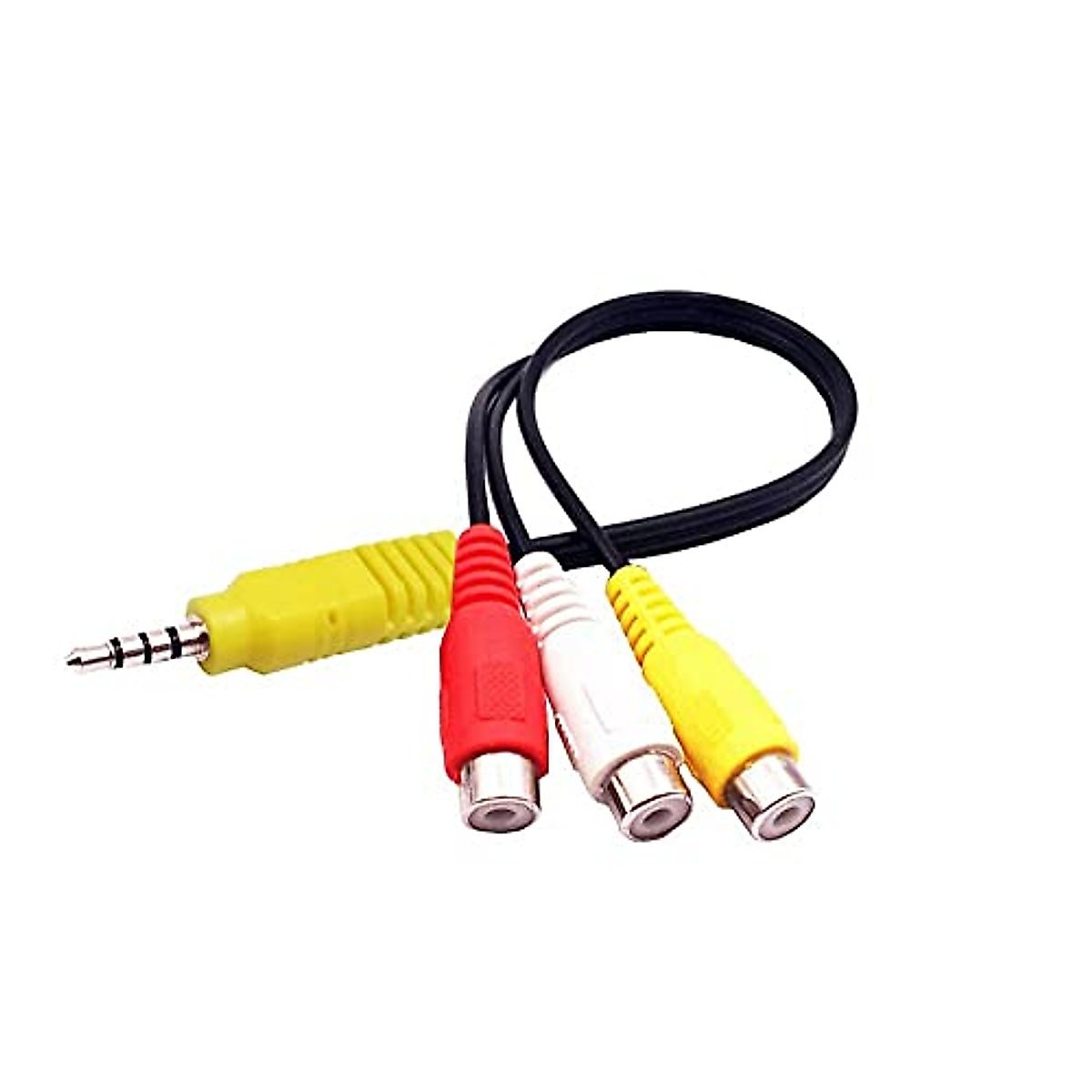 AILTECK Video AV Component Adapter Cable Replacement for TCL TV, 3 RCA to 3.5mm AV Input Adapter