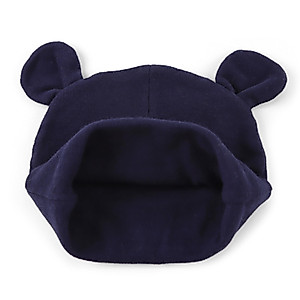 PESAAT Newborn Hospital Hat 0-12Months Preemie Boys Girls Beanie Solid Infant Baby Hats Autumn Winter (4Pack-A, 0-6 Months)