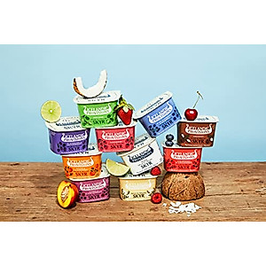 Icelandic Provisions, Strawberry and Lingonberry Thick and Creamy SKYR, 5.3 Ounce