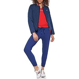 Tommy Hilfiger Women's Performance Zip Hoodie, Black, Medium