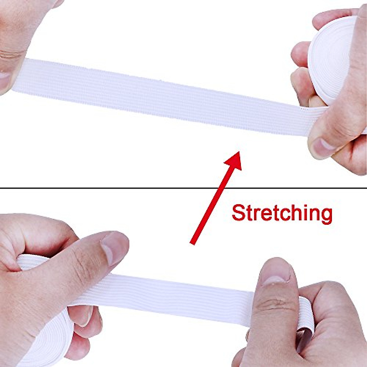 Supla 8 Colors Rainbow Tulle Rolls Tulle Netting Fabric Spool in 6" Wide 25 Yard/roll and 8 Colors Satin Roll Satin Ribbons in 2/5 Wide 25 Yard/roll and 12 Plain No Teeth Plastic Headbands 1" Craft