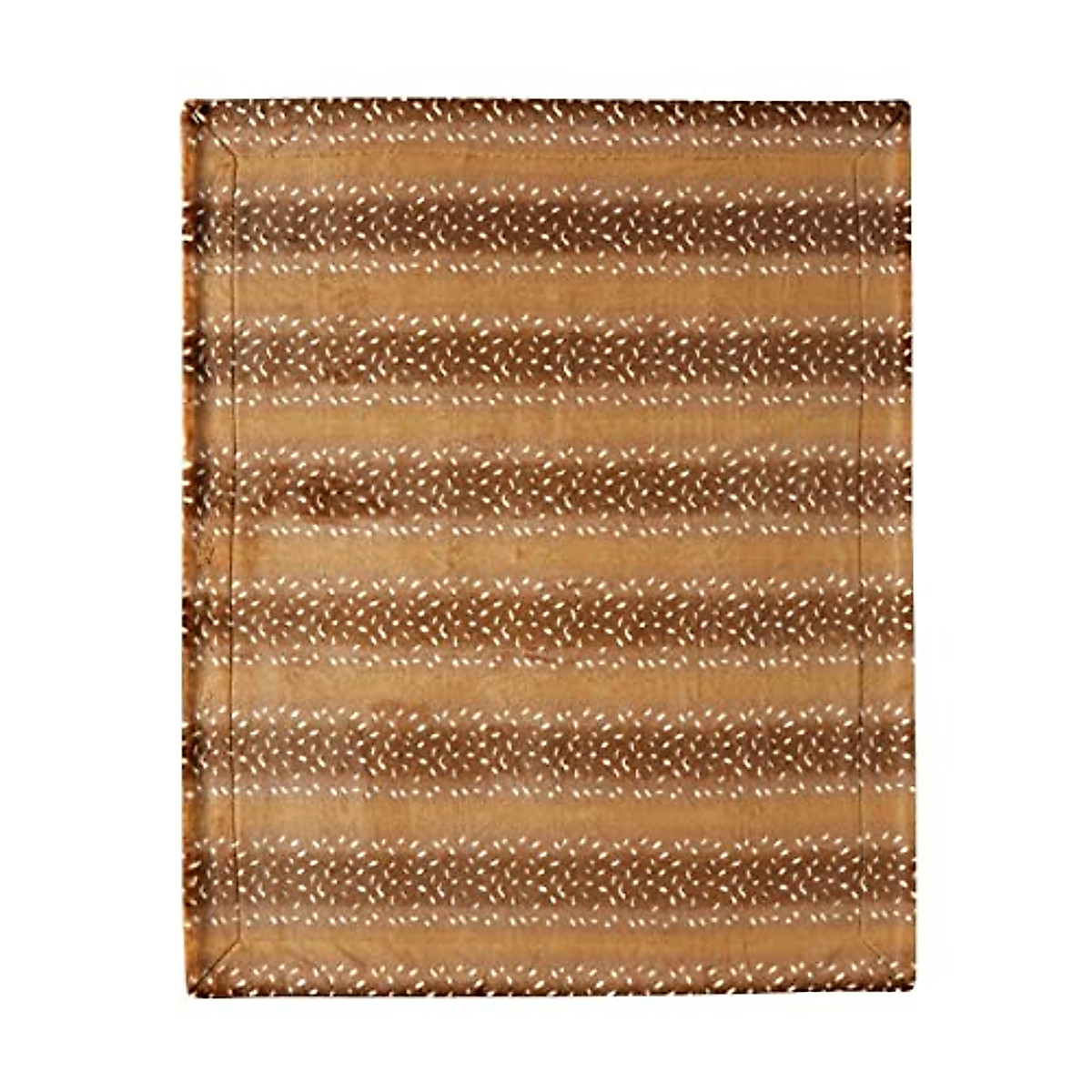 better home and garden Cozy Faux Fur Throw (Deer, 50in X 60in)