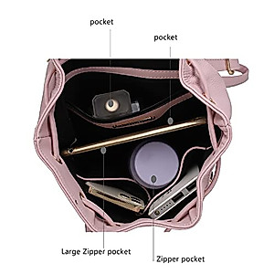 MKF Collection Backpack Purse for Women & Teen Girls, Vegan Leather Top-Handle Fashion Daypack