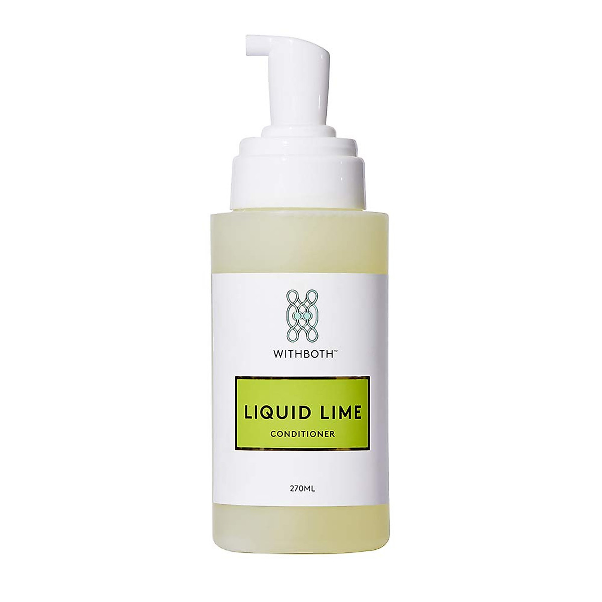 WITHBOTH LIQUID LIME HAIR CONDITIONER for Damaged Hair with Vitamins and Minerals, 9.1 fl oz / 270ml