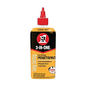 3-IN-ONE Fast-Acting Penetrant Drip Oil, 4 OZ