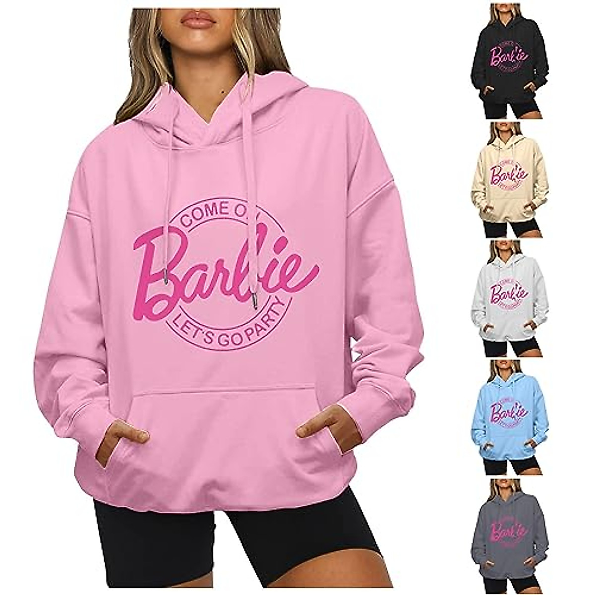 Come On Let's Go Party Sweatshirt Women Cute Bachelorette Fall Long Sleeve Casual Holiday Pullover Tops