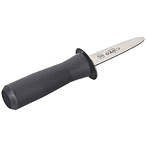 Winco 6.75-Inch Oyster Opener with 3-Inch Blade and Plastic Handle