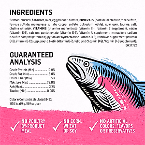 Purina Beyond Wild Salmon Recipe Grain Free Wet Cat Food Pate - (12) 3 oz. Cans