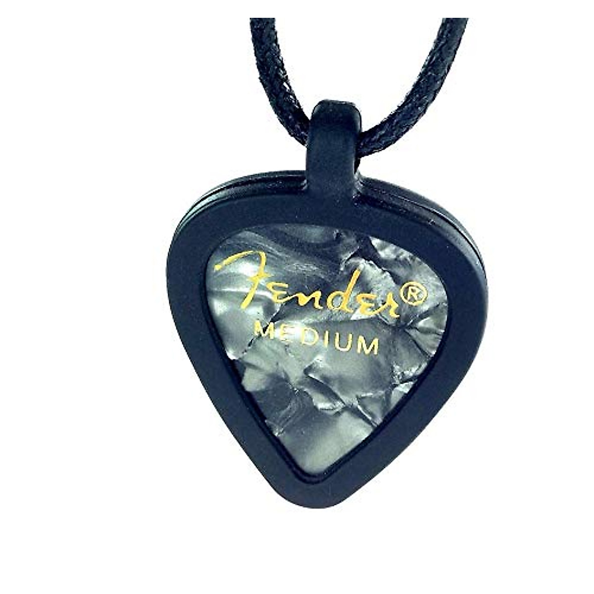 Pickbandz Necklace Silicone Guitar Pick Holder in Epic Black - Double Sided - Fits All - Fully Guaranteed - Rock What You Love With Pickbandz