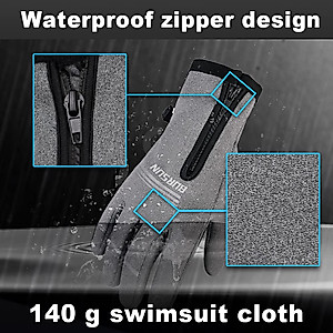 BURSUN Winter Gloves, Windproof Waterproof Warm Touchscreen Gloves Men Women, Outdoor Winter Thermal Gloves for Cycling Riding Running Work