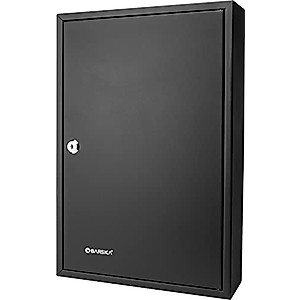 BARSKA 64 Adjustable Key Lock Box Black