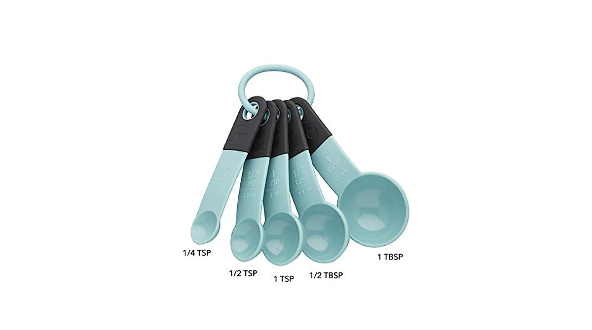 KitchenAid Aqua Measuring Spoons Set - Reliable & Organized