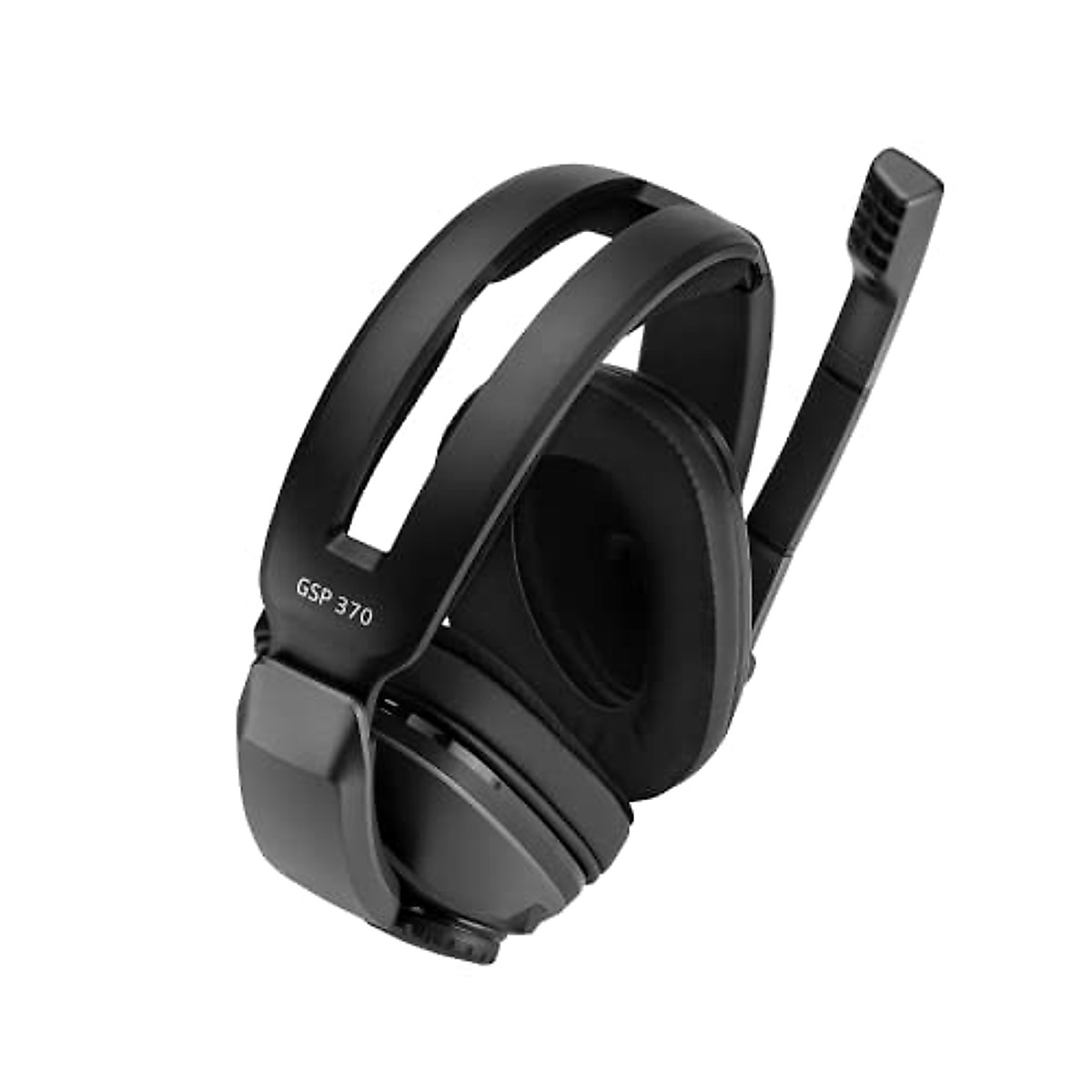 Sennheiser GSP 370 Over-Ear Wireless Gaming Headset, Low-Latency Bluetooth,Noise-Cancelling Mic, Flip-to-Mute, Audio Presets - PC, Mac, Windows, and PS4 Compatible - Black