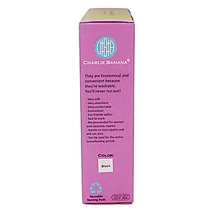 Charlie Banana Nursing Pads, Black