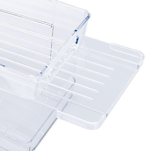 Tyenaza Can Organizer, Stackable Drink Soda Can Holder Rack PET Dispenser Double Deck, Can Storage Organizer Fit for Pantry Refrigerator Kitchen